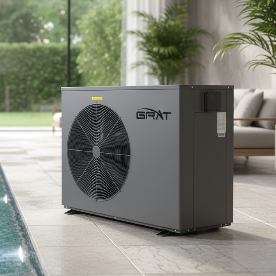 75,000 BTU Pool Heat Pump – Powerful Pool Heating Solution | Gratsport